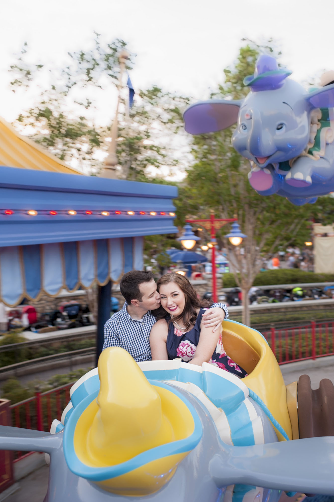Professional Disney World Engagement Photography By The Canovas